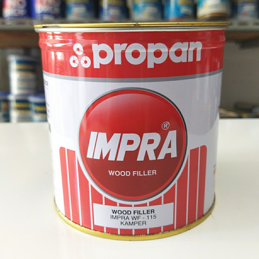 Jual Impra Woodfiller KAMPER Dempul Kayu Impra Propan 1 kg | Shopee ...