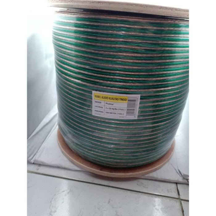 Jual KABEL LISTRIK TRANSPARAN / KABEL AUDIO MONSTER PIOLINE 2X50 ...