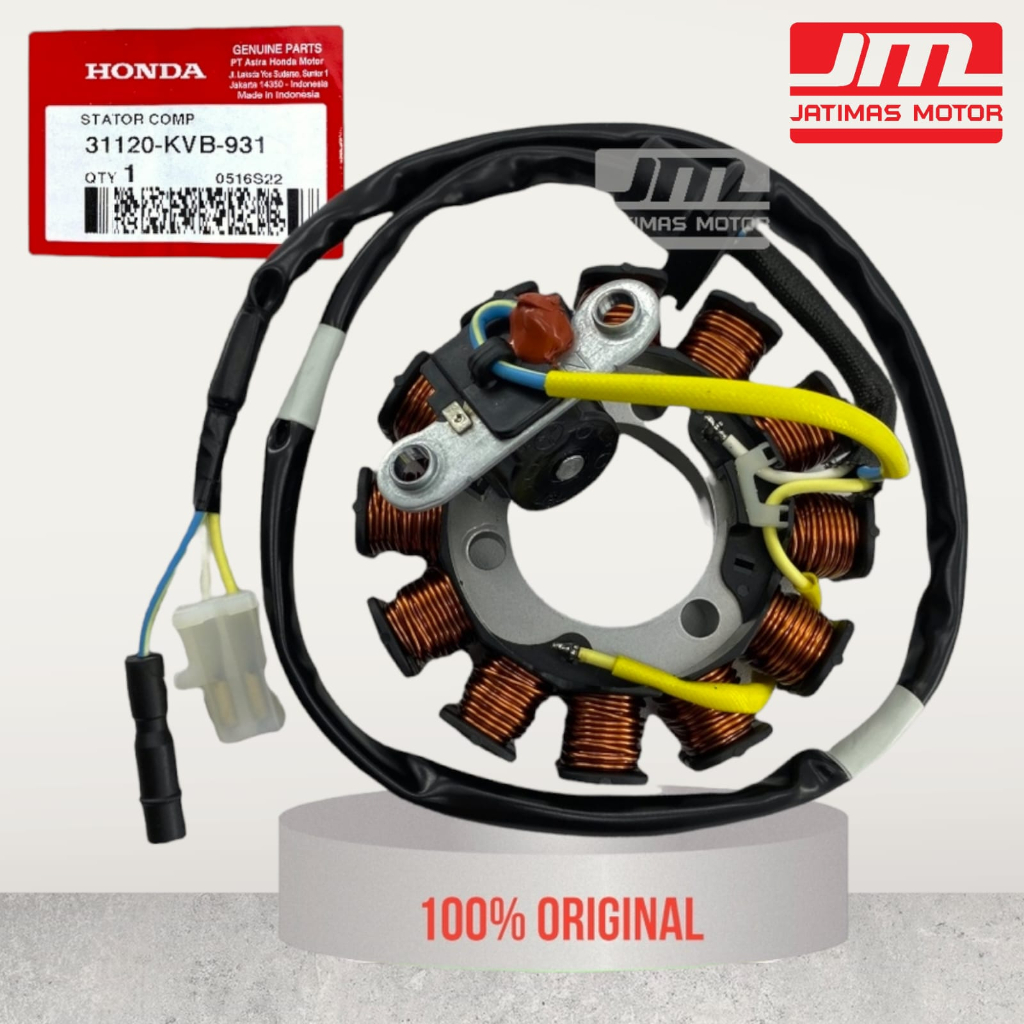 Jual 31120-KVB-931 Spool Spul Spol Stator Comp Vario 110 CW Old Lama Techno Karbu | Shopee Indonesia