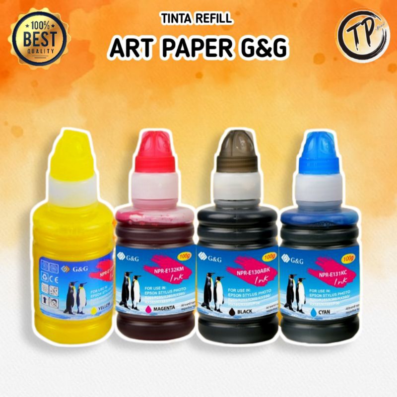 Jual Tinta Art Paper G&G Original Innoprint isi 100 ml | Shopee Indonesia