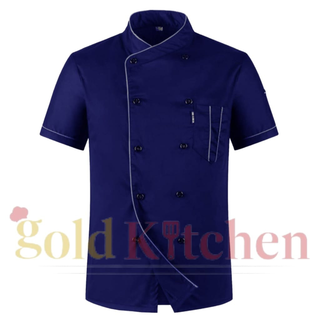 Jual Apron.rck Baju Koki Baju Chef Kemeja Koki Kemeja Chef Seragam Koki ...