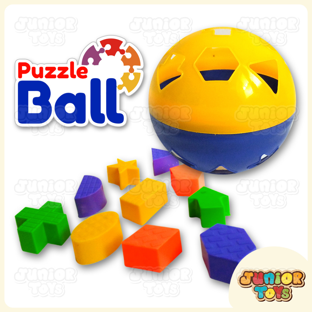 Jual Mainan Anak Edukatif Sorting Puzzle Bola Pintar Geometri Ball ...