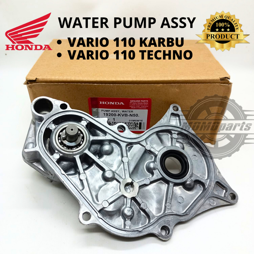 Jual ORIGINAL WATER PUMP ASSY HONDA KVB VARIO 110 KARBU CW CBS TECHNO ...