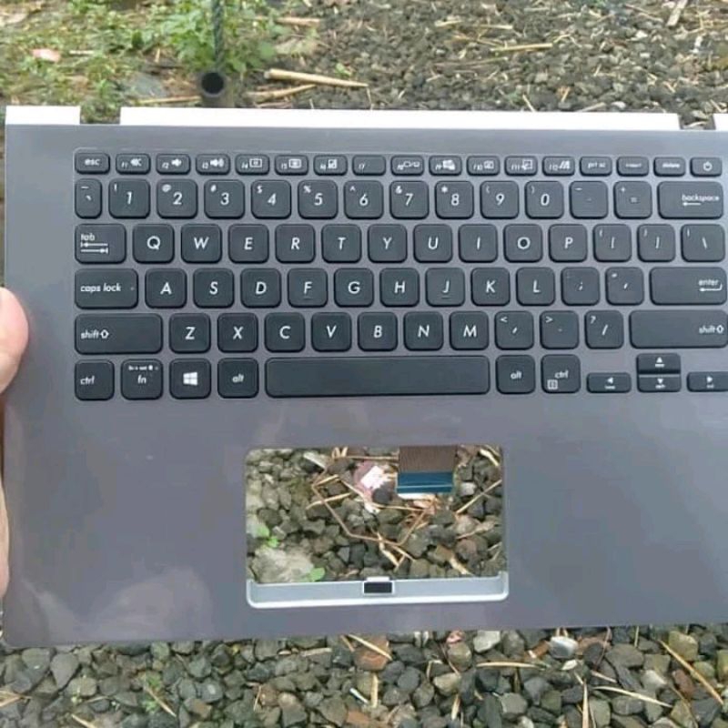 Jual Asus frame keyboard A409 second / like new backlight / keyboard ...