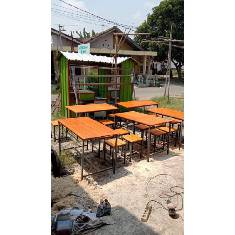 Jual 0booth portable/booth portable murah/event desk/gerobak lipat/meja ...