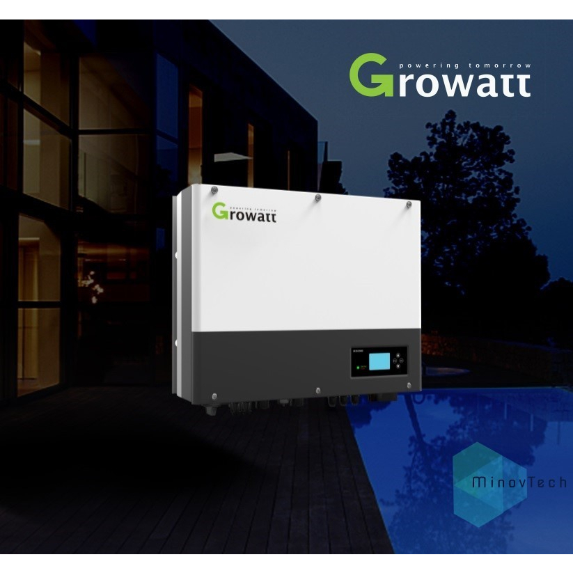 Jual GROWATT SPH3000 + SHINE WiFi-S 3KW/3000W SOLAR INVERTER HYBRID ONGRID | Shopee Indonesia
