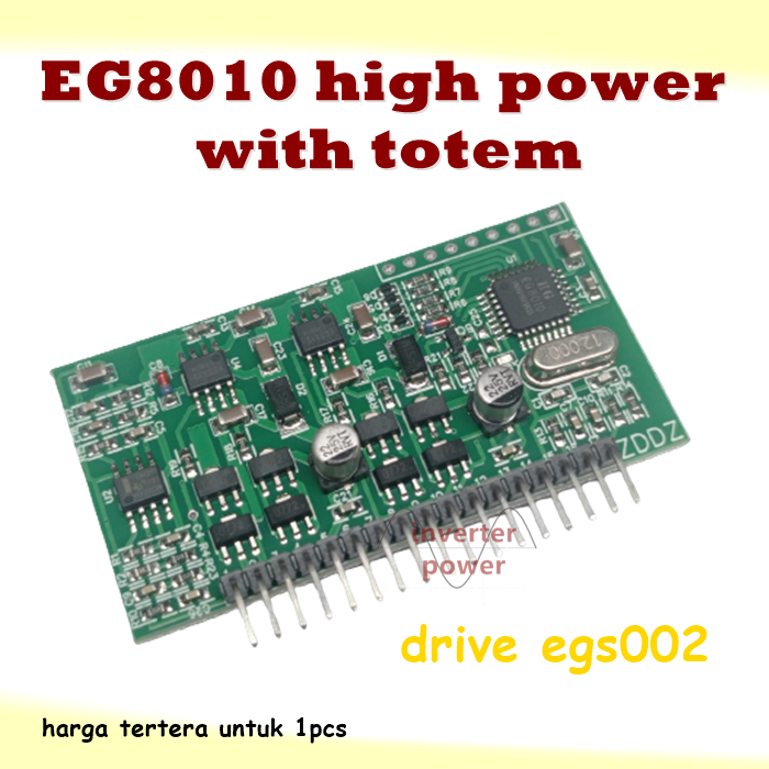 Jual Pure sine wave inverter EG8010 high power with totem drive egs002 ...