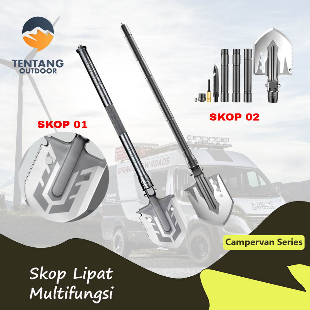 Jual Skop Lipat Multifungsi Camping Folding Scope Survival Outdoor ...