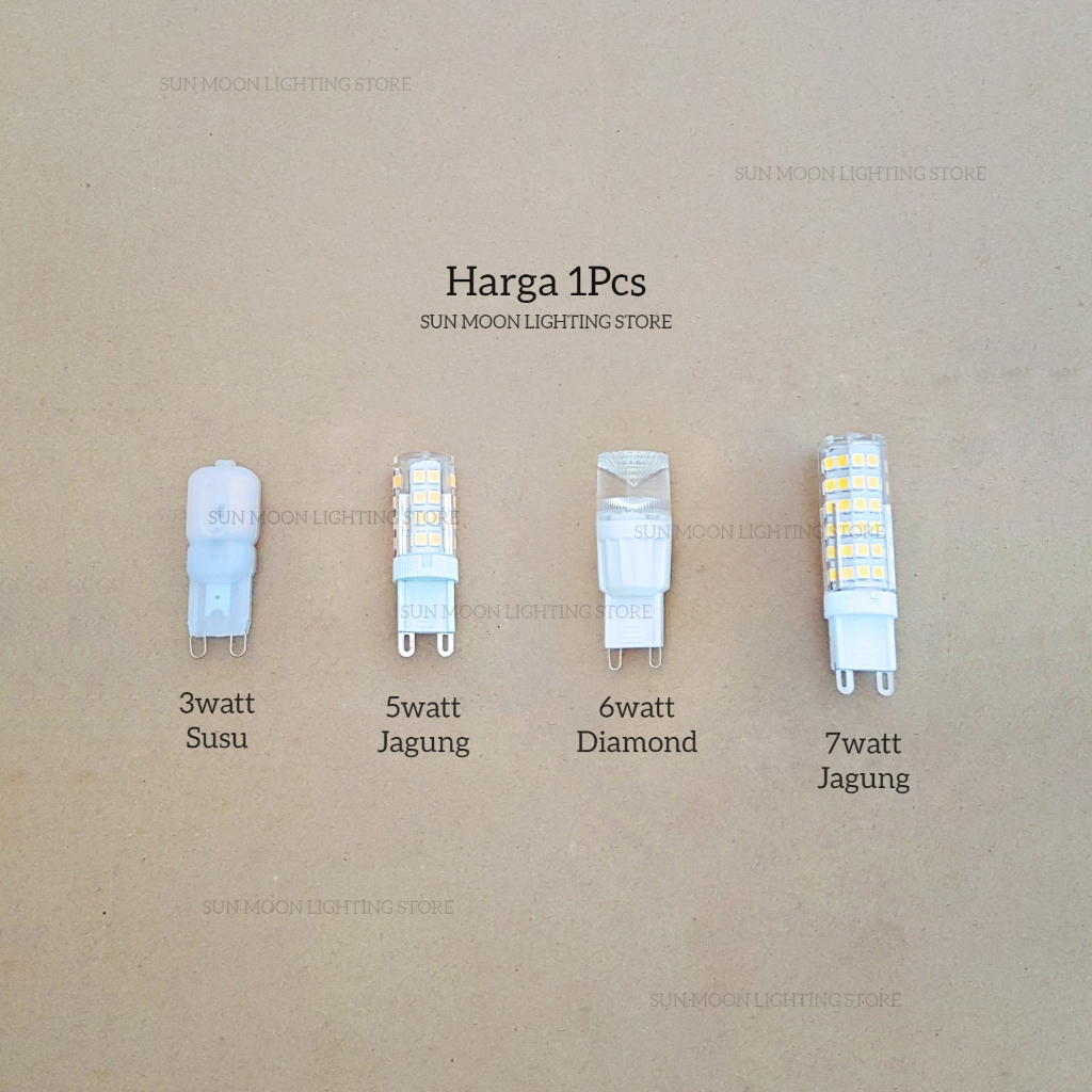 Jual Lampu halogen led 220volt kaki G9 white warm white | Shopee Indonesia