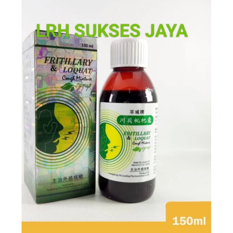 Jual Fritillary & Loquat Cough mixture Syrup batuk | Shopee Indonesia