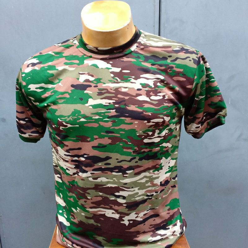 Jual kaos loreng drayfit TNI AD baru/kaos dalam loreng tni model baru/kaos polos doreng | Shopee ...