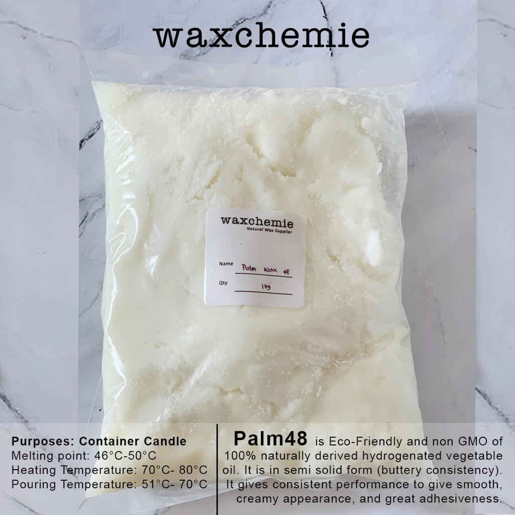Jual Raw Palm Wax 48 Vegetable Wax Bahan Lilin Sawit Aromaterapi 20kg ...