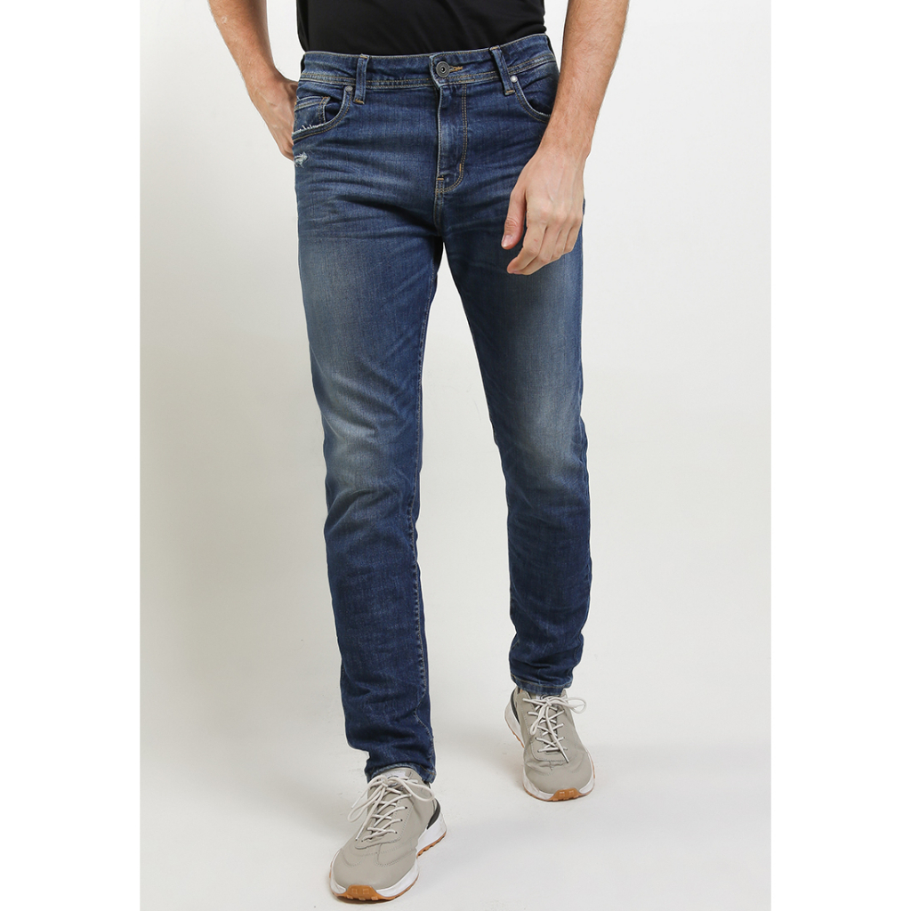 Jual TRIPLE Celana Jeans Stretch Slim Fit (340 828 03 BWB) | Shopee ...