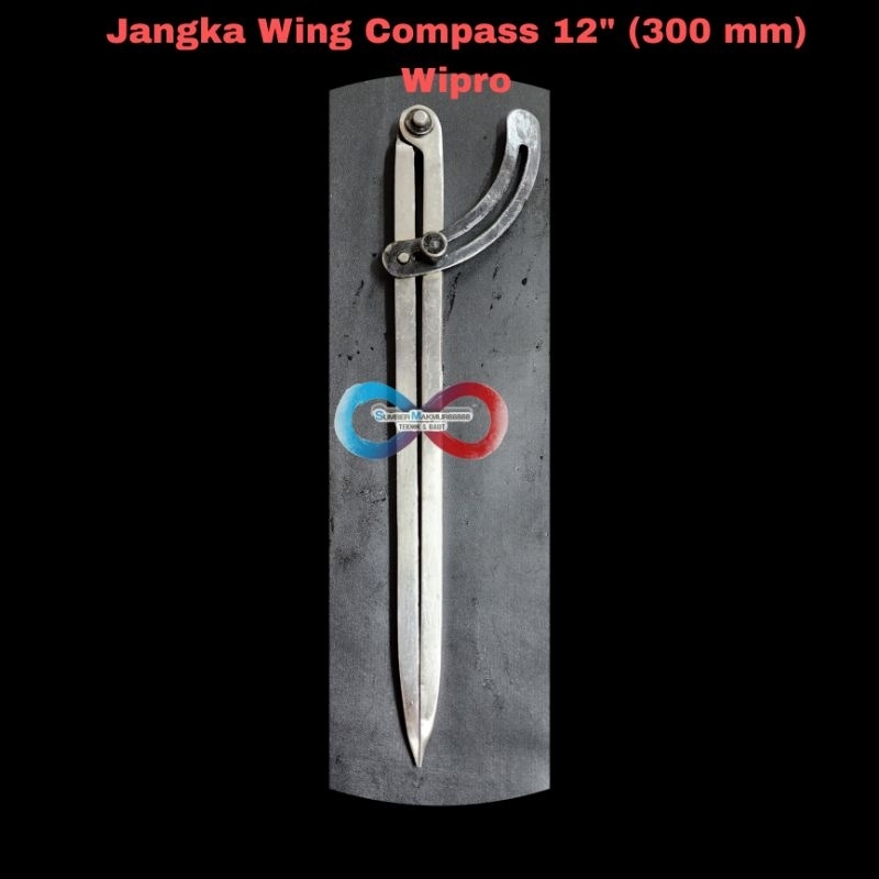 Jual Jangka Wing Compass 12" (300 mm) Wipro | Shopee Indonesia