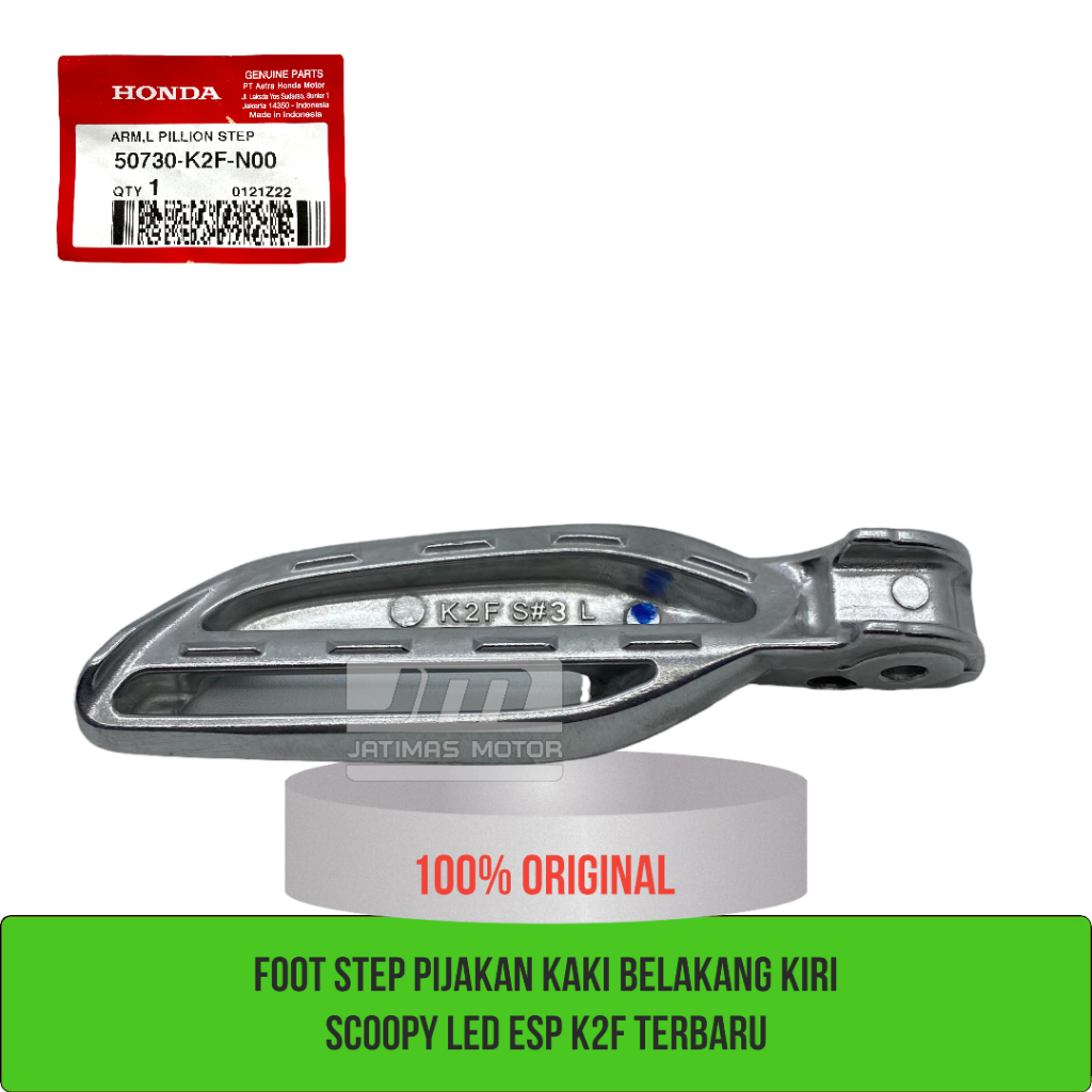 Jual Foot step kanan kiri pijakan kaki belakang scoopy fi esp LED K2F ...