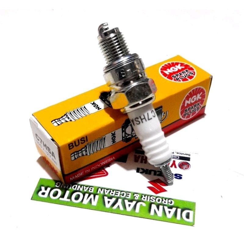 Jual BUSI NGK C7HSA ORIGINAL ASLI 100% SUPRA GRAND MIO MIO SMILE X ...
