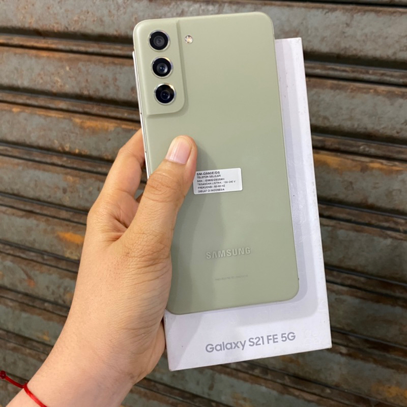 Jual Samsung S21 fe 5g 8/256gb second bekas pakai resmi sein normal ...