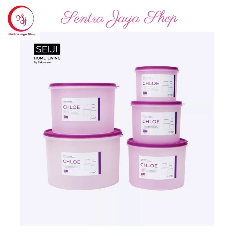 Jual Chloe Food Container Set 5 pcs | Shopee Indonesia