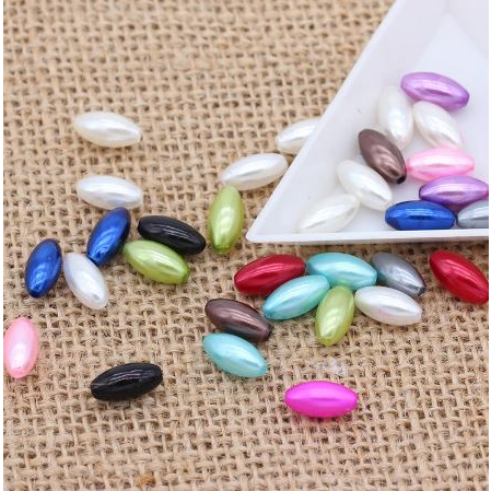 Jual Manik Padi , Mote Padi , Mutiara Padi 3x6 mm (450 gram) | Shopee ...