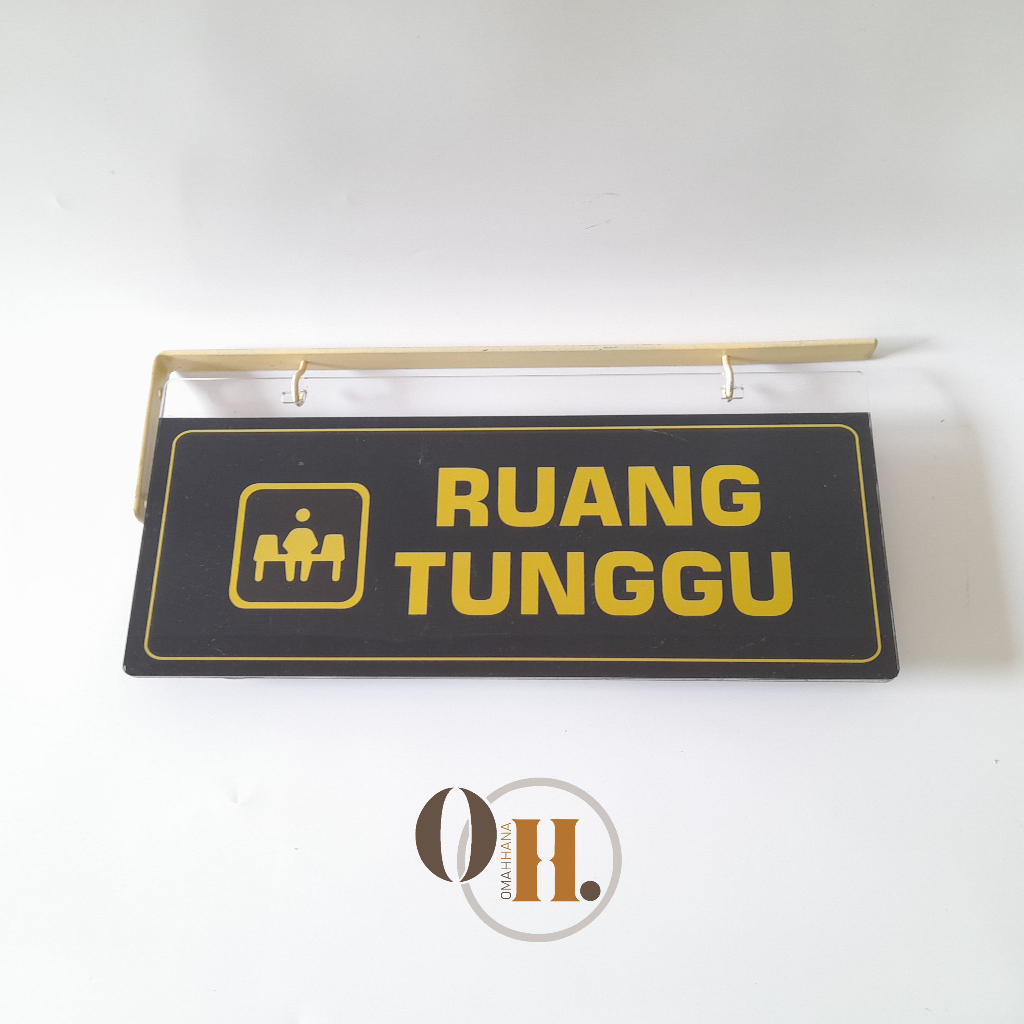 Jual Papan Nama Ruangan Akrilik, Akrilik Ruang Tunggu - Nama Ruang ...