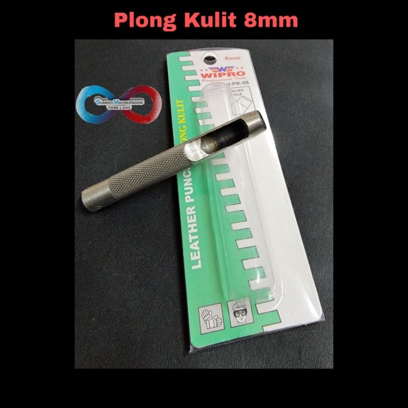 Jual Plong Kulit 8 mm Wipro Alat Pembolong Kulit Punch Leather | Shopee ...