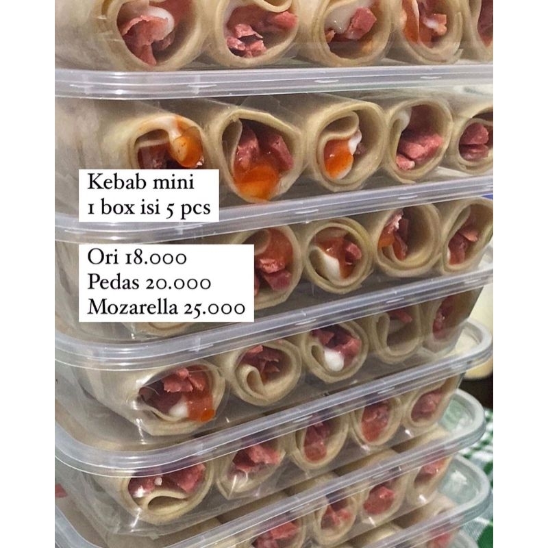 Jual kebab mini frozen original | Shopee Indonesia