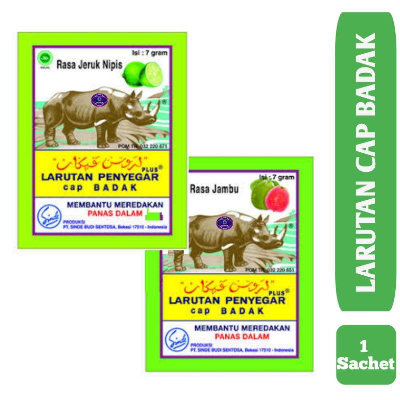 Jual Larutan Penyegar Cap Badak Minuman Panas Dalam | Shopee Indonesia