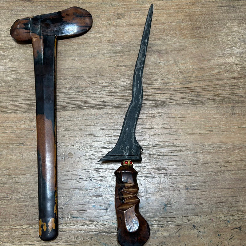 Jual Keris Pusaka Bali Lombok Sepuh era Mojopahit Jangkung Mayat Luk 3 ...