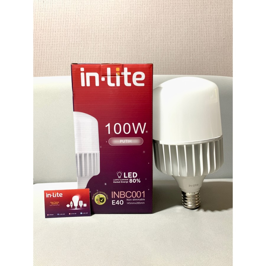 Jual LAMPU LED BULB CAPSULE INLITE E40 100W 100 WATT - INBC001 | Shopee ...