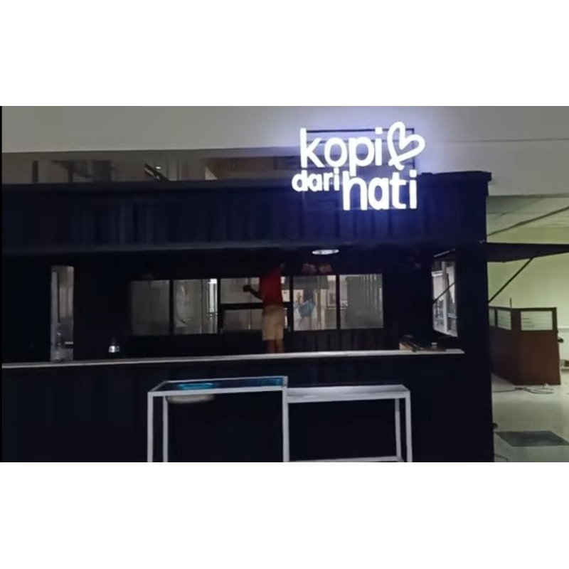 Jual [CUSTOM 17] Booth Semi Container Ukuran 500x200x220 Rombong Booth ...