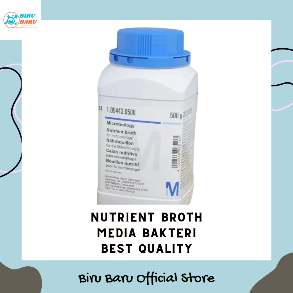 Jual NUTRIENT BROTH ( NB ) MERCK PER 10 GRAM MEDIA BAKTERI MIKROBIOLOGI ...