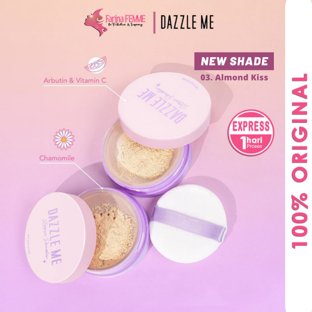 Jual FEMME || [READY] DAZZLE ME Always Setting Loose Powder BPOM ...