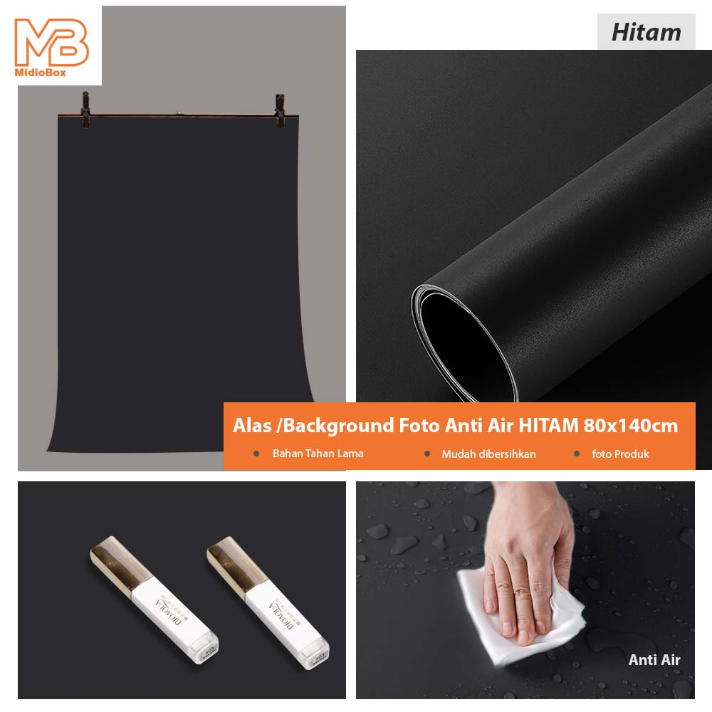 Jual Midio Mini Photo Studio Background Hitam 80x140cm | Shopee Indonesia