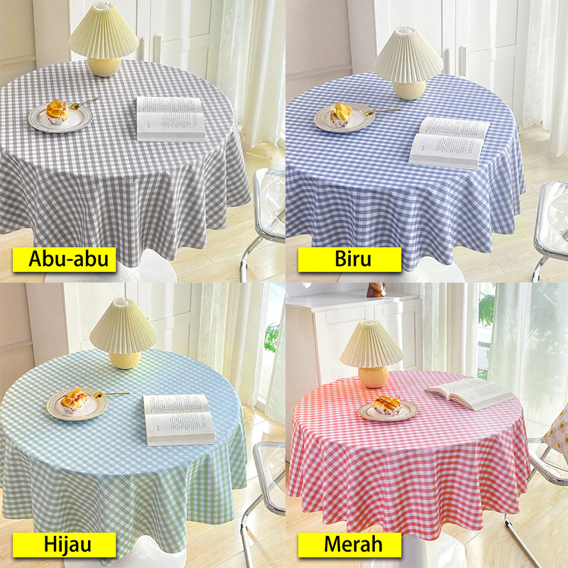 Jual Taplak Meja Tamu Makan Bulat Bundar / Diameter 152cm /Taplak Meja ...