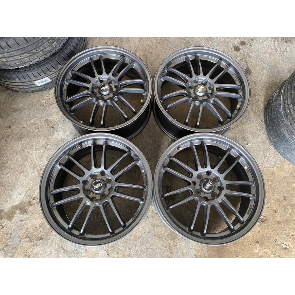 Jual VELG MOBIL BEKAS MURAH RACING REVO RING 17 LEBAR 7,5 HOLE 4 X 100 DAN 4 X 114,3 OFFSET 40 ...