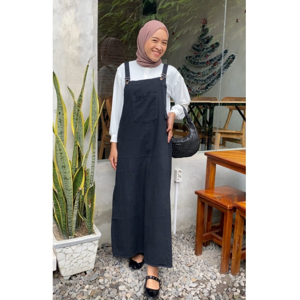 Jual Veneta Overall Jeans Premium Overall Rok Casual | Shopee Indonesia