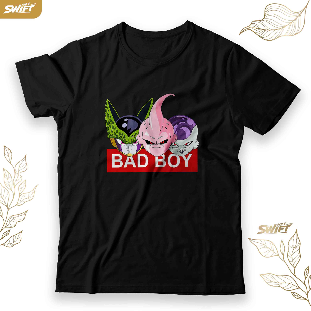 Jual KAOS Dragon Ball z Cell Majin Buu Bad Boy DBZ anime TSHIRT BAJU ...
