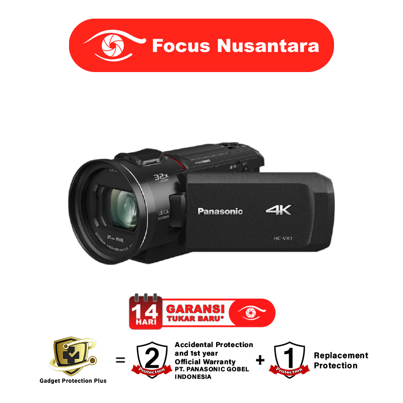 Jual Panasonic HC-VX1 4K Camcorder | Shopee Indonesia