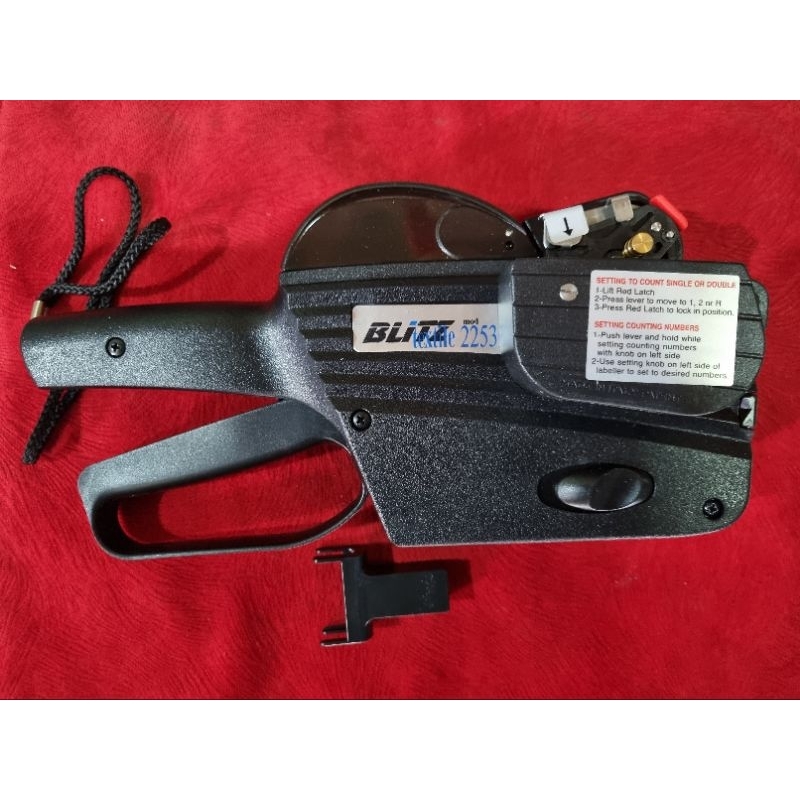 Jual Blitz textile labeling machine model 2253/mesin numbering labeling ...