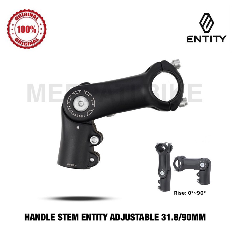 Jual Handle Stem Entity Adjustable 31.8/90MM Stem Sepeda Oversize ...