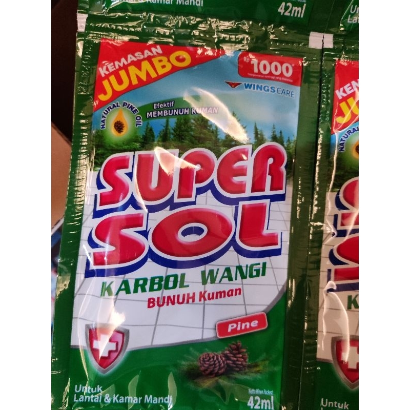 Jual Supersol Carbol Sachet 40 ml | Shopee Indonesia