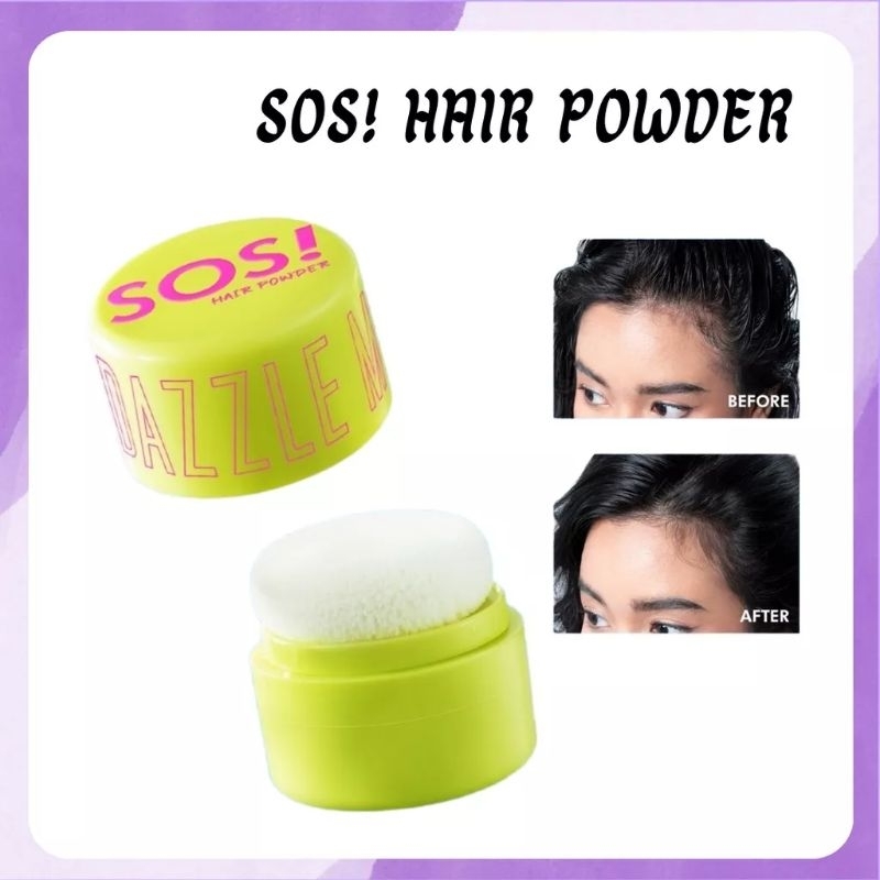Jual DAZZLE ME | SOS HAIR POWDER | Shopee Indonesia