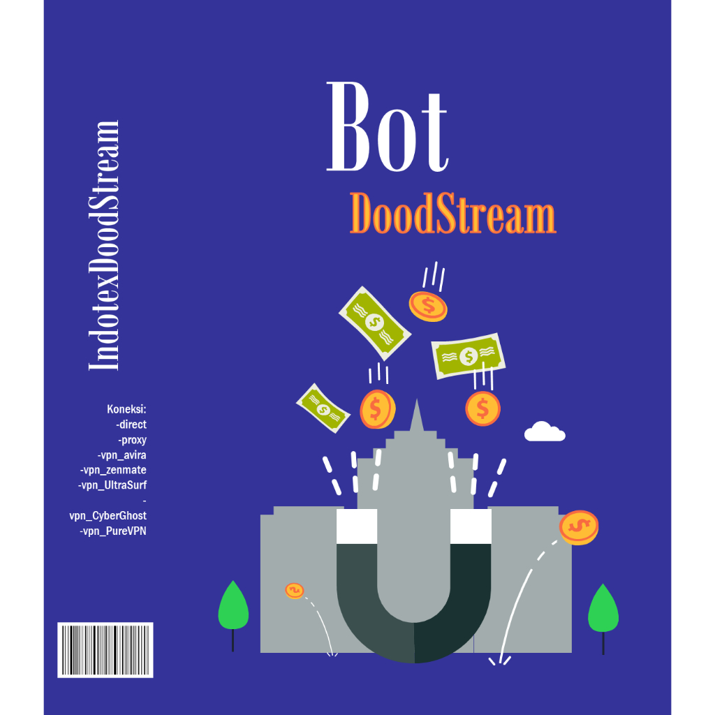 Jual Jual Software Bot DoodStream IndotexDoodStream | Shopee Indonesia