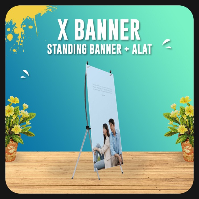Jual Paket X Banner 60x160 + Cetakan | Shopee Indonesia