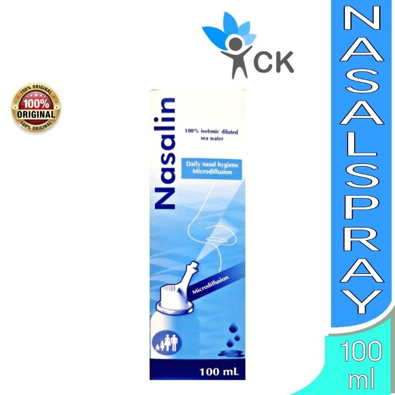 Jual NASALIN SPRAY 100 ML perawatan hidung dan pernafasan | Shopee ...