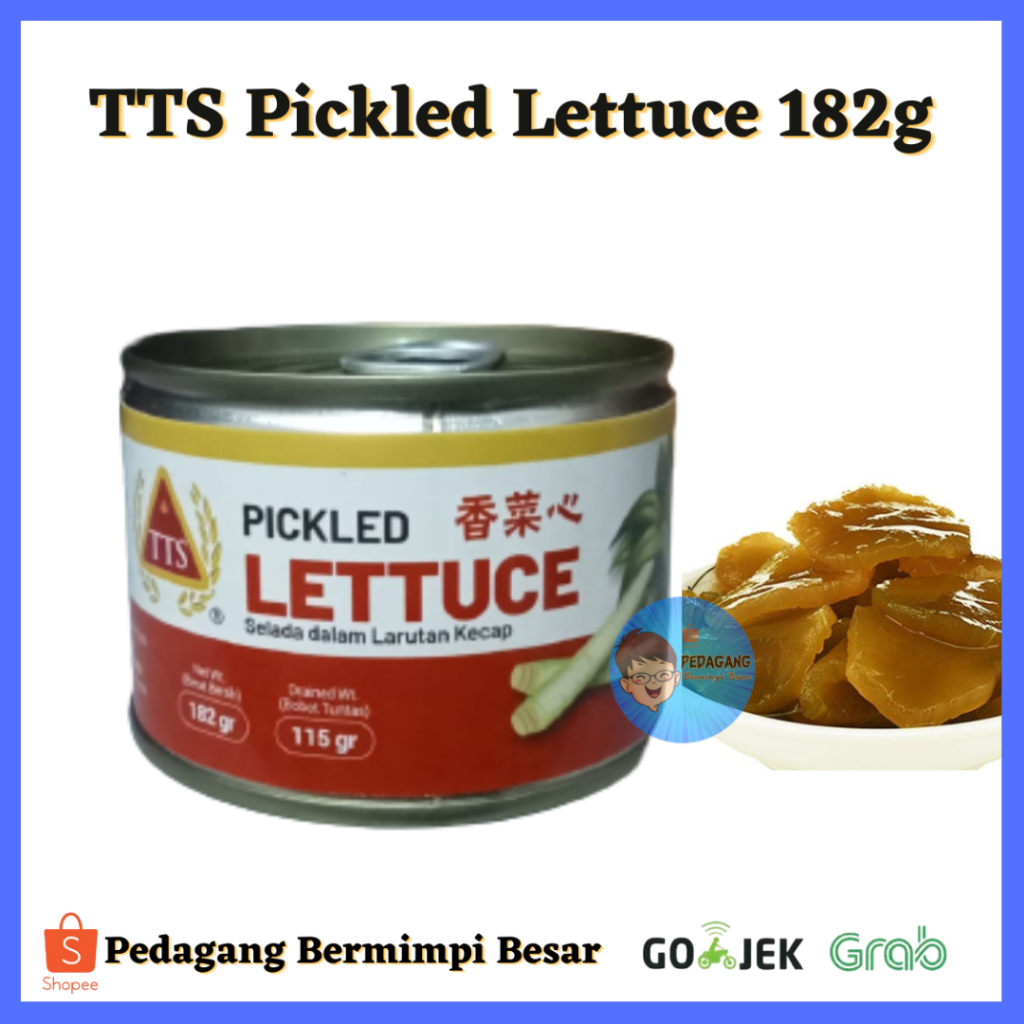 Jual TTS Pickled Lettuce 182g/ Acar Selada Pickled Lettuce TTS Cai Xin ...