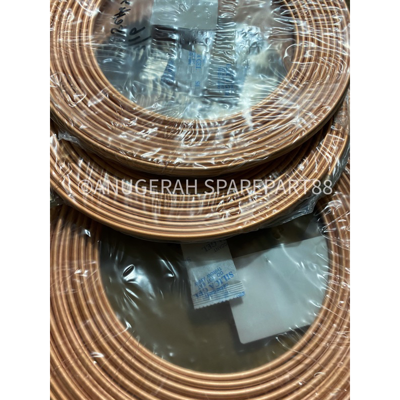 Jual Pipa Roll Tembaga 1/4, 3/16, 5/16, 3/8, 1/2, 5/8, 3/4 per Meter ...