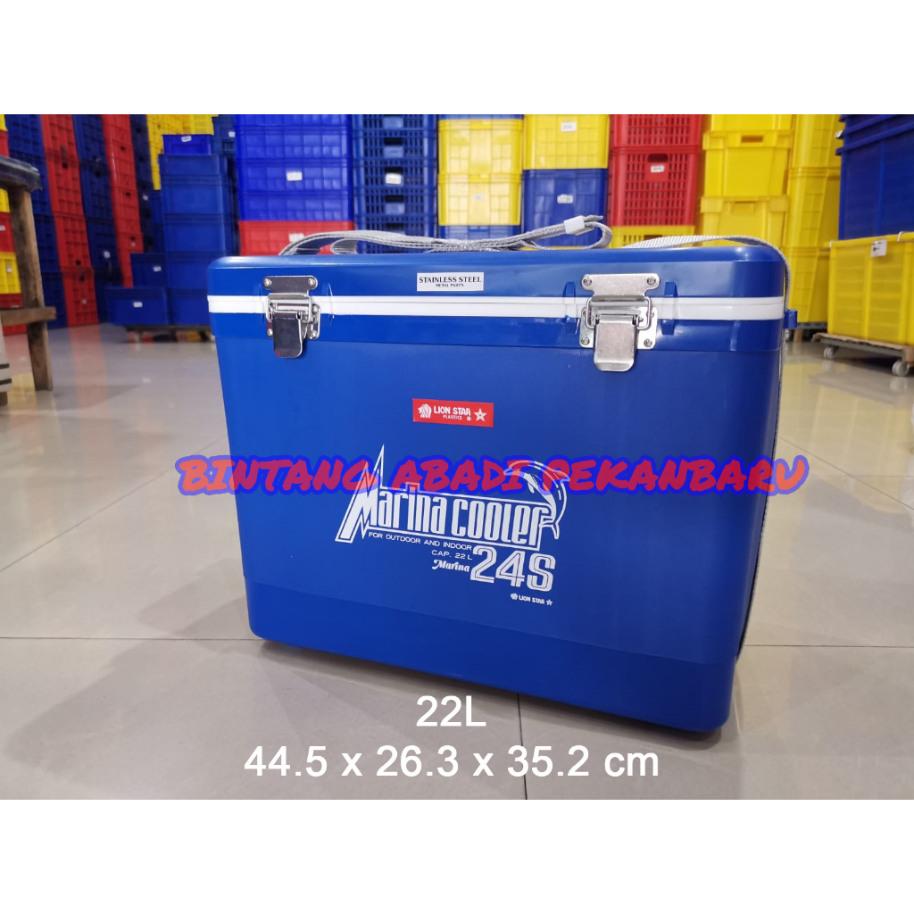 Jual Cooler Box Marina 24S Box Es Lion Star 22 Liter | Shopee Indonesia