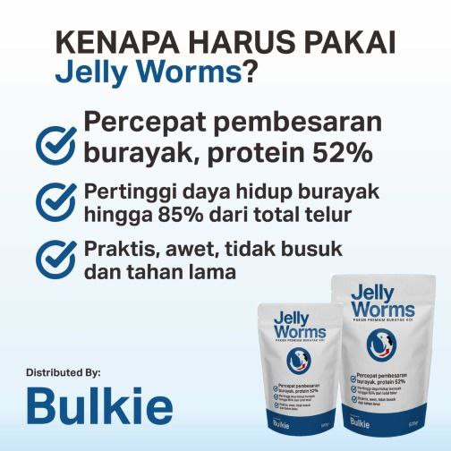 Jual Pelet Burayak PREMIUM Larva Nener 500gr Pengganti Cacing Sutra ...