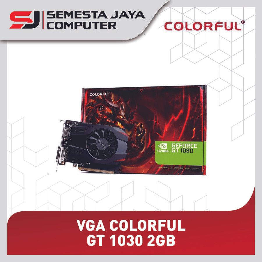 Jual Colorful GT 1030 2G V5-V 2GB DDR5 Nvidia GeForce GT1030 | Shopee ...
